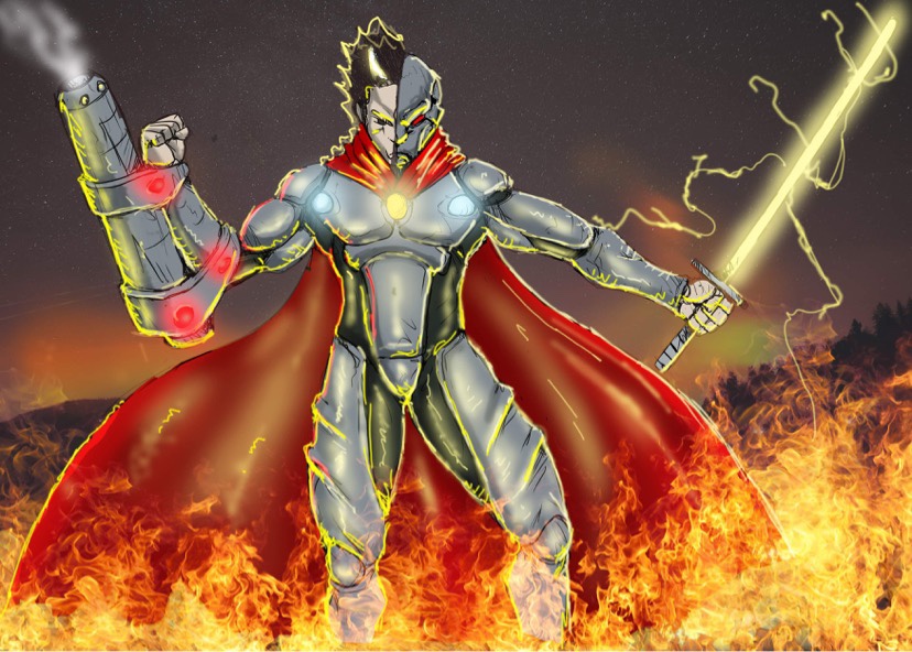 KROOM Tribute Art by Conroy Walker! - Legacy Comix