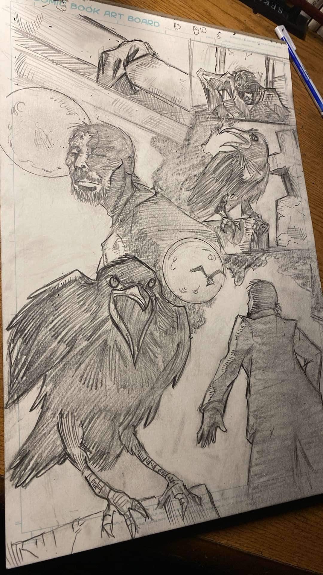 WIP: Bad Moon Risin’ - Legacy Comix