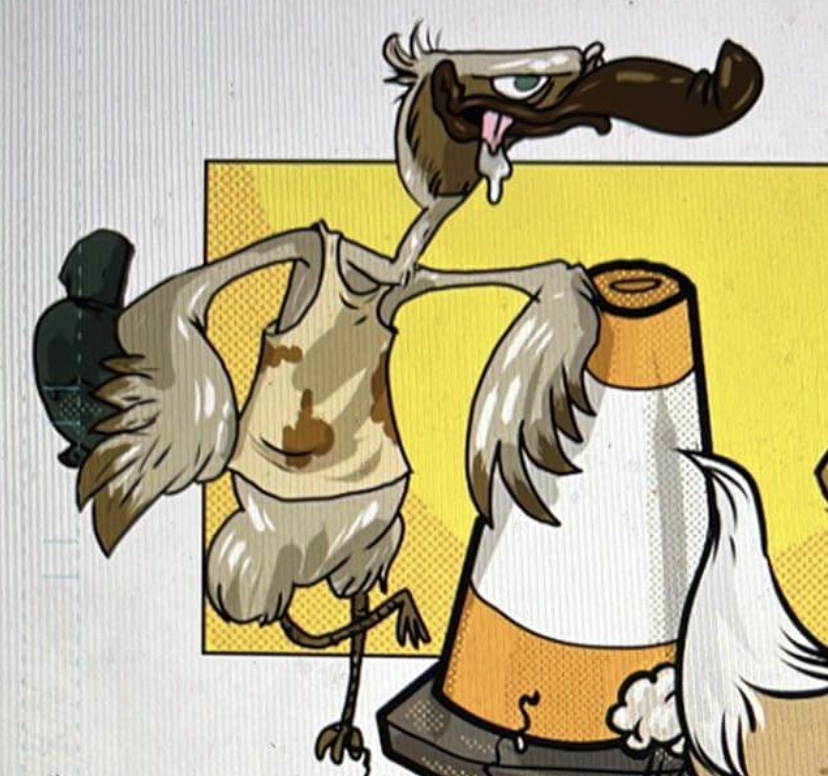 Wip Sexy Bird Legacy Comix