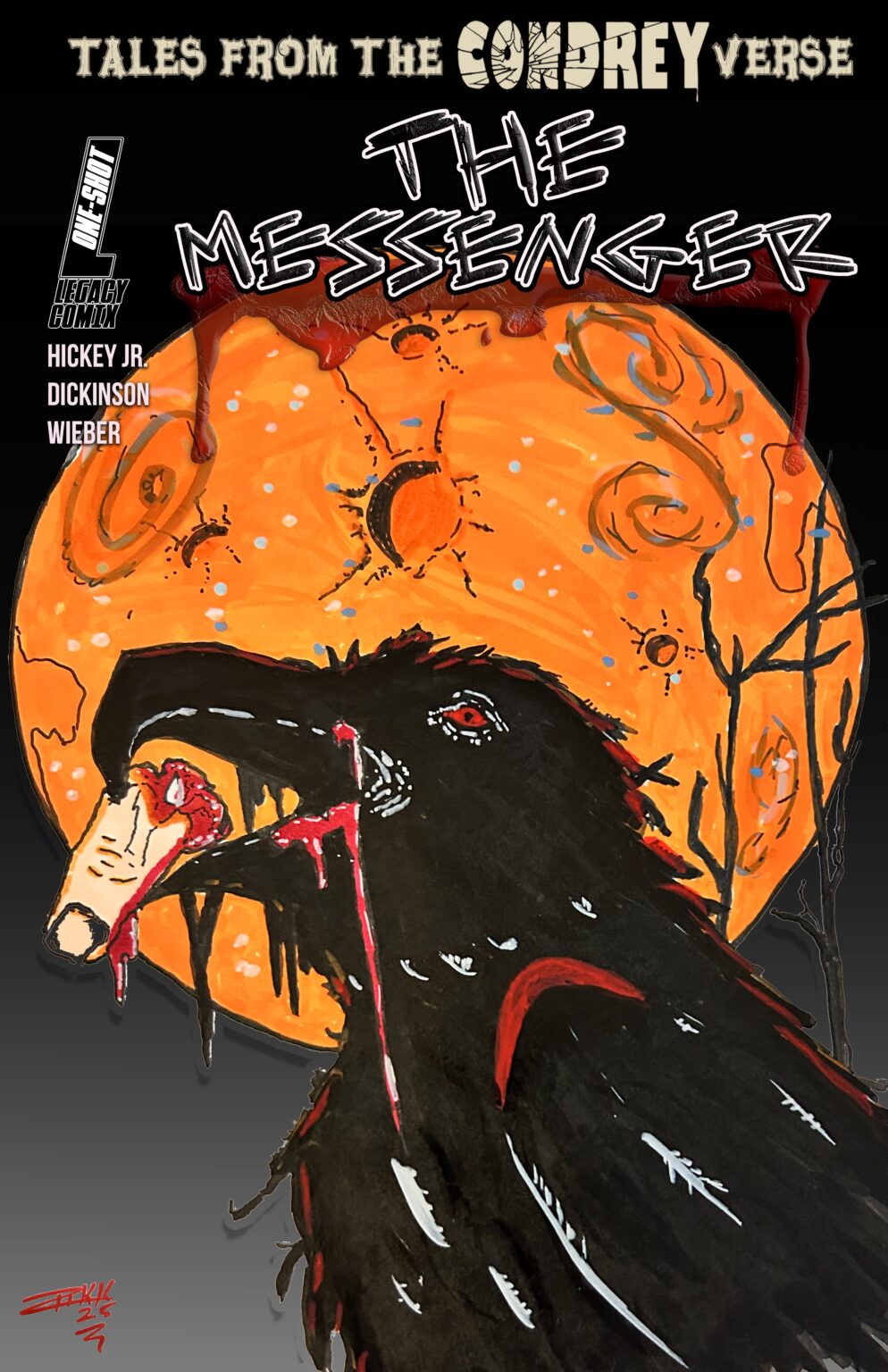 Legacy Comix Reveals Richard Wieber Variant for The Messenger - Legacy ...