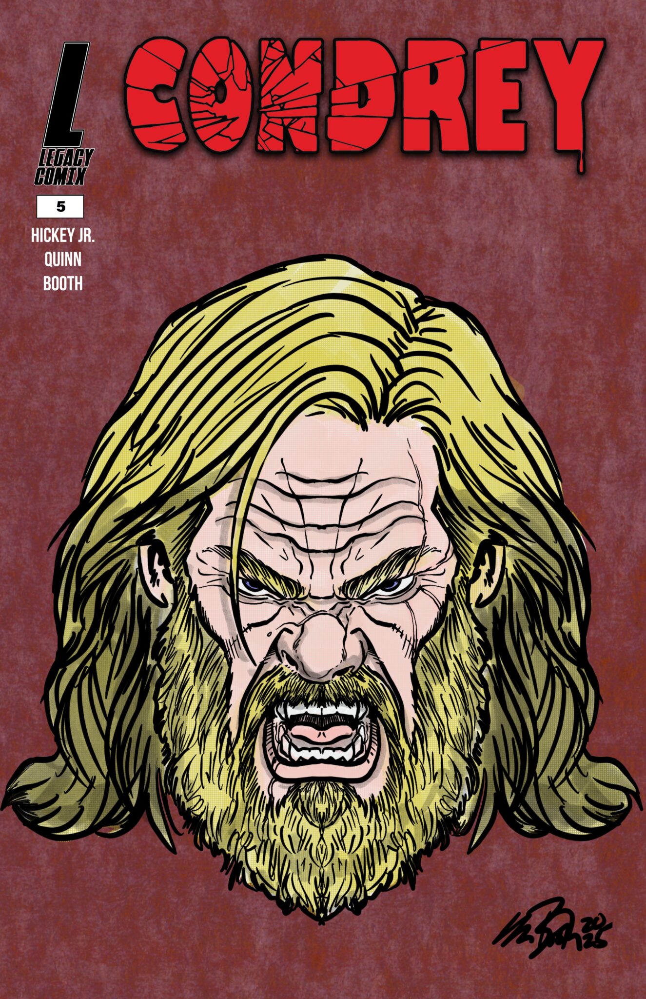 Chris Booth Delivers With Condrey #5 Digital Exclusive Variant - Legacy ...