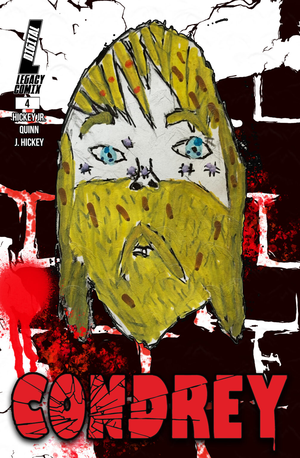 Condrey #4 Gets New Digital Exclusive Cover by 8-Year-Old Creator ...