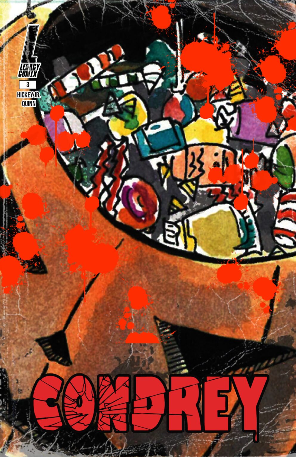 Condrey #3 Gets Special Halloween Digital Exclusive Variant! - Legacy Comix